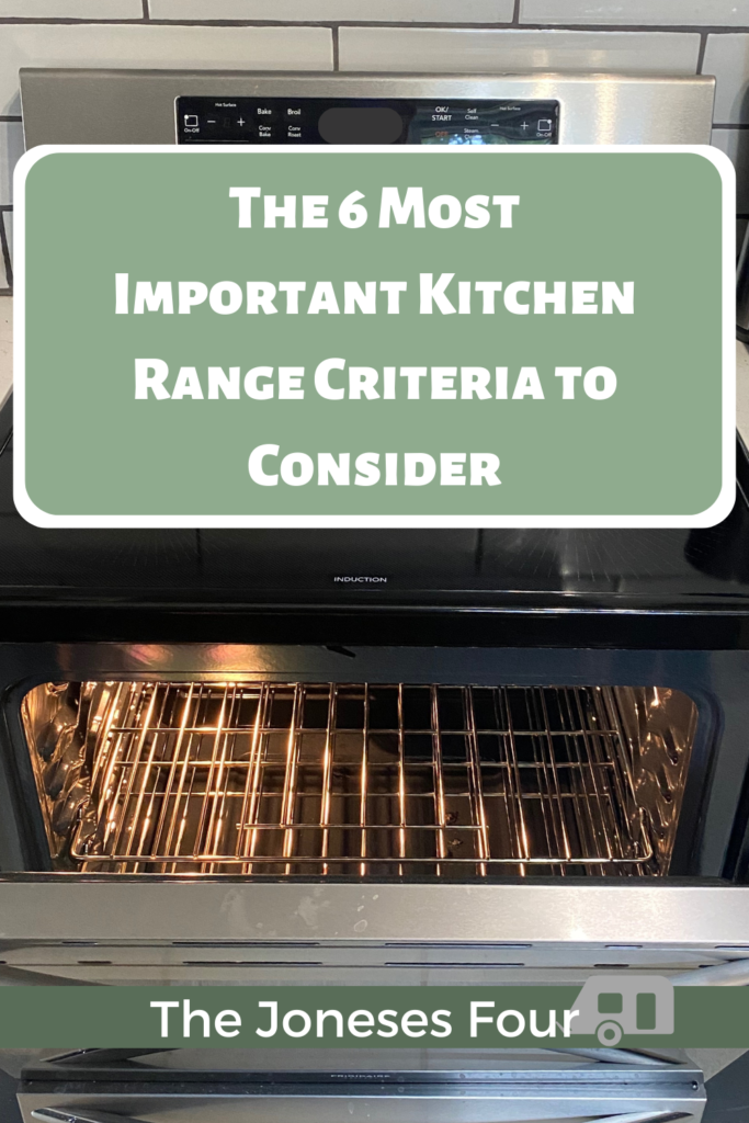 The 6 Most Important Kitchen Range Criteria to Consider - The Joneses Four